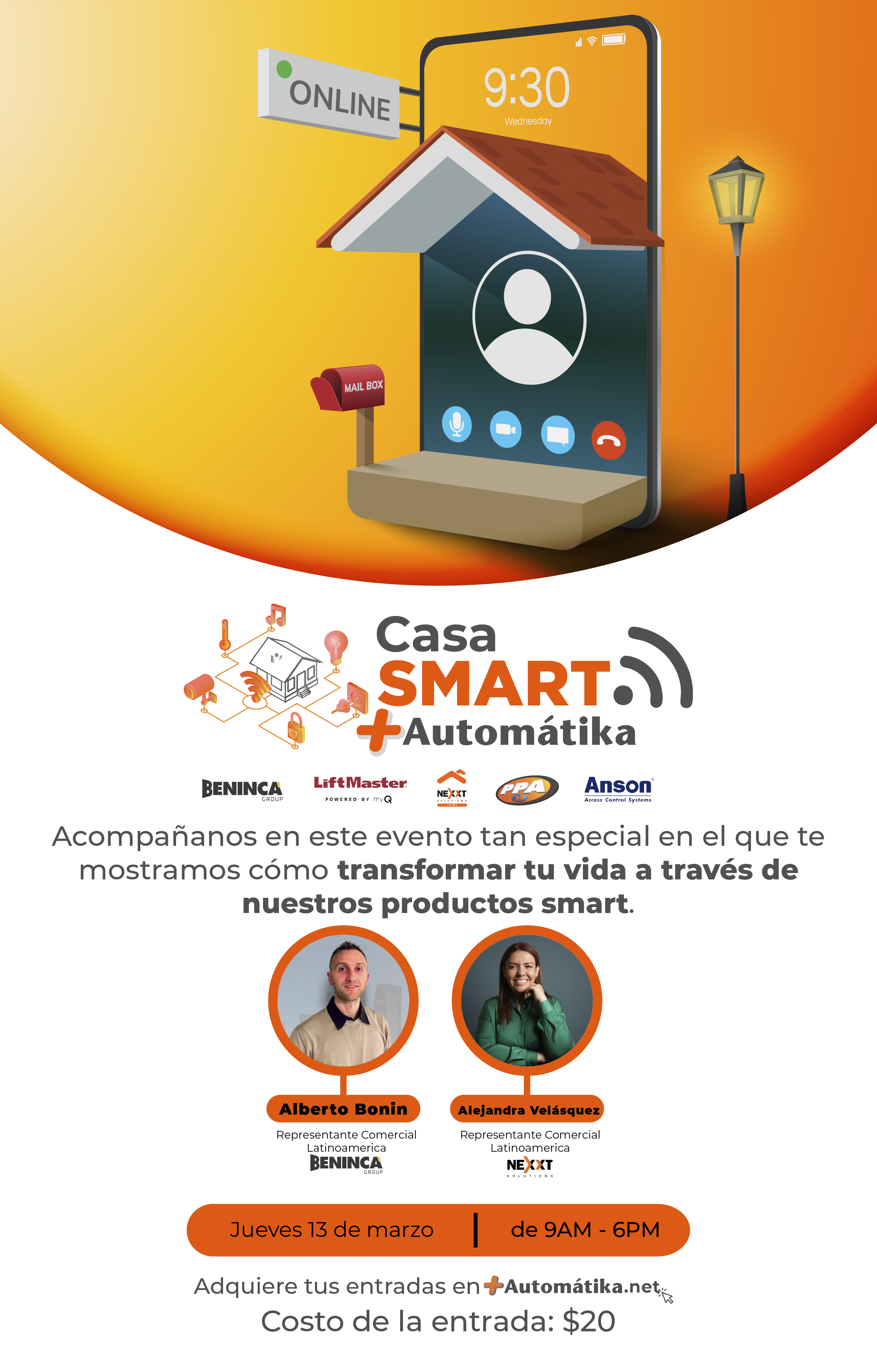 Casa Smart Automátika / 13 de marzo - Automátika Costa Rica